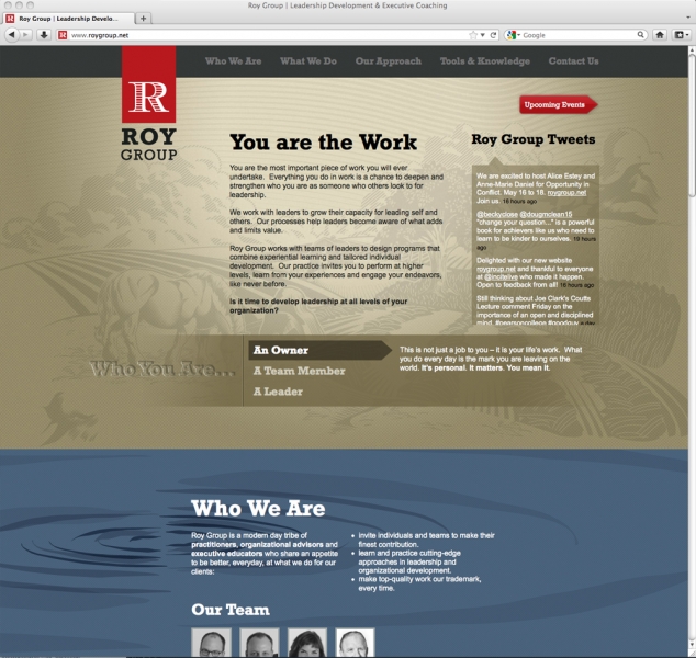 Darren Tonn | Roy Group: Logo & Identity System