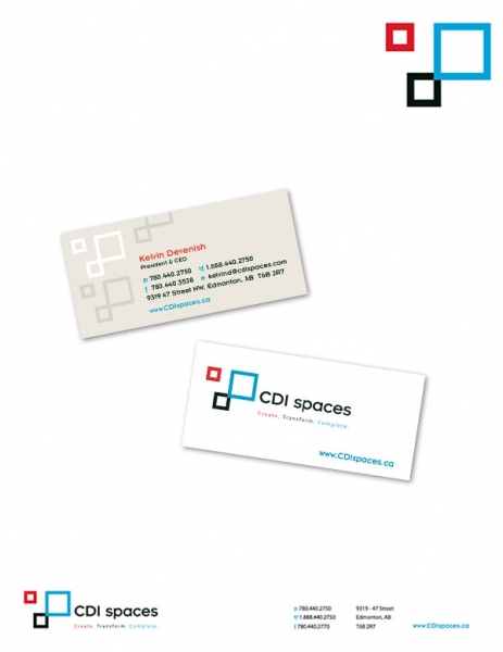 Darren Tonn | CDI spaces: Logo & Identity System