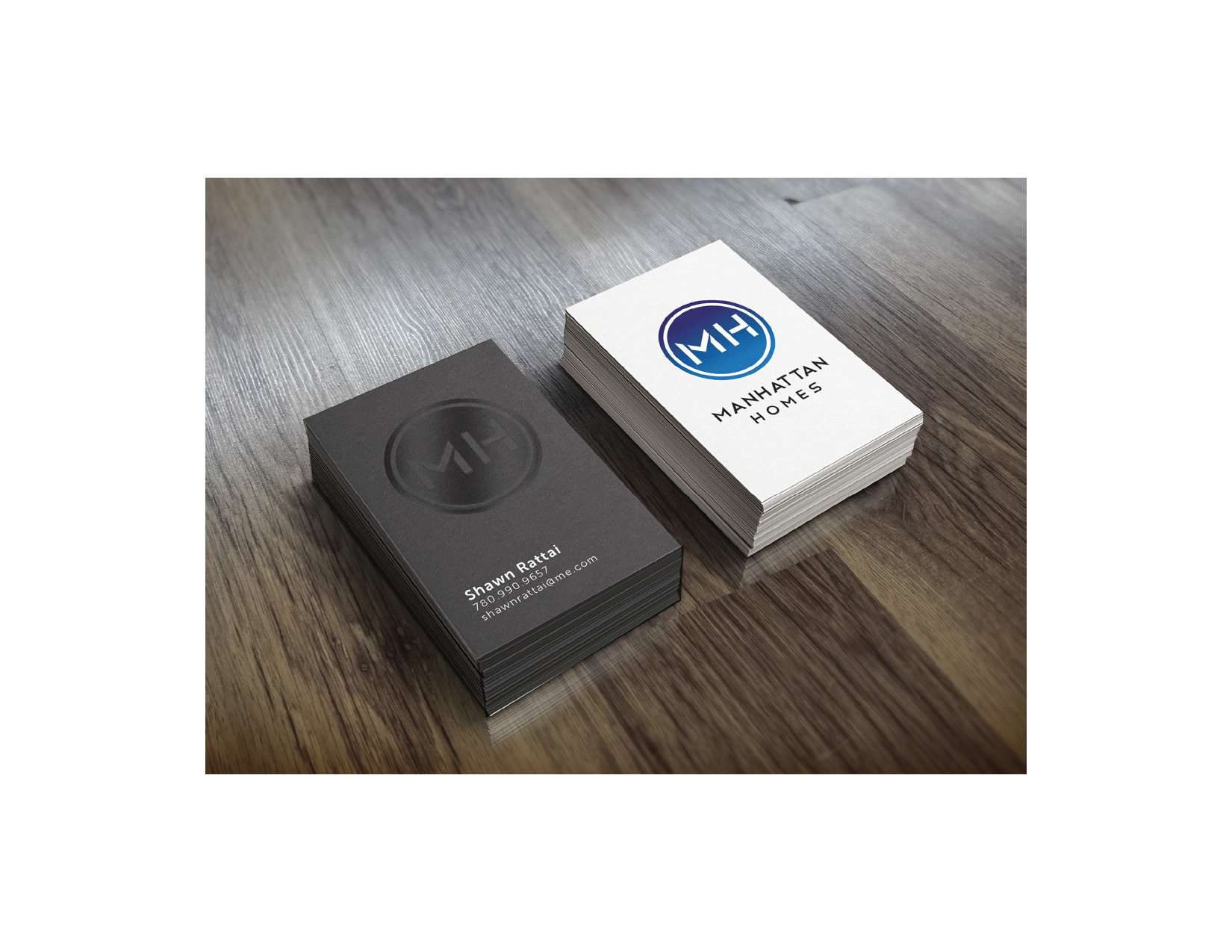 Darren Tonn | Manhattan Homes: Logo & Identity System