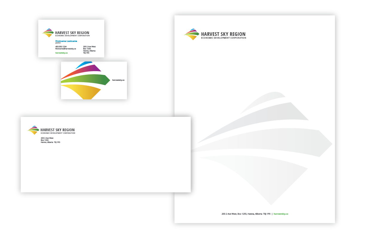 Darren Tonn | Harvest Sky Region: Logo & Identity System