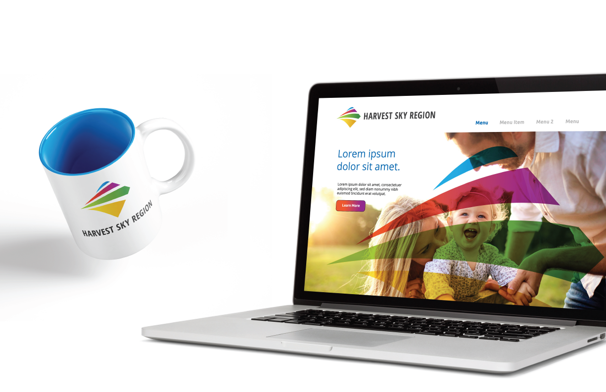 Darren Tonn | Harvest Sky Region: Logo & Identity System