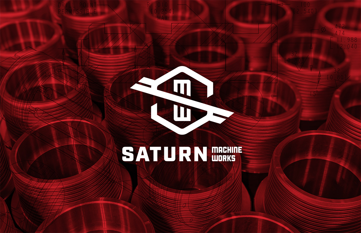 Darren Tonn | Saturn Machine Works: Logo & Identity System